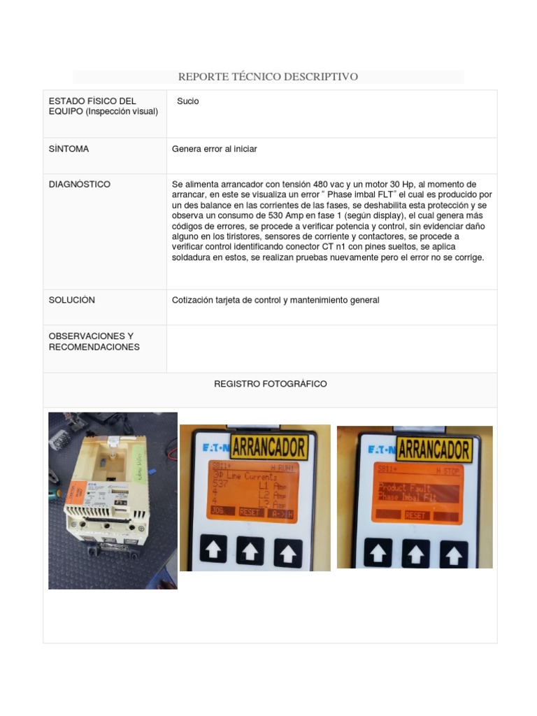 Arrancador Eaton S811 PDF | PDF