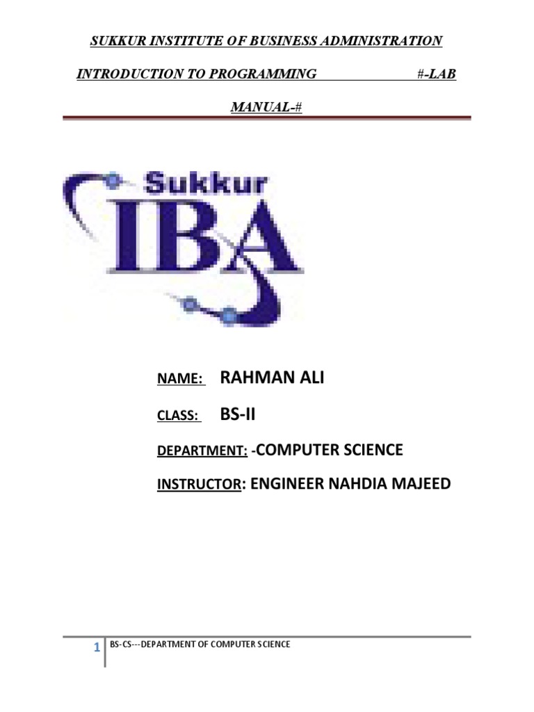 C Manual New | PDF | Integer (Computer Science) | Subroutine