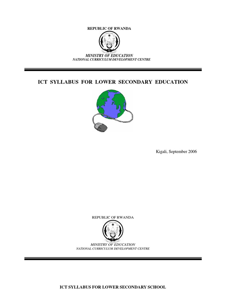 ICT Curriculum For Lower Secondary 2 | PDF | Computer File | Microsoft ...