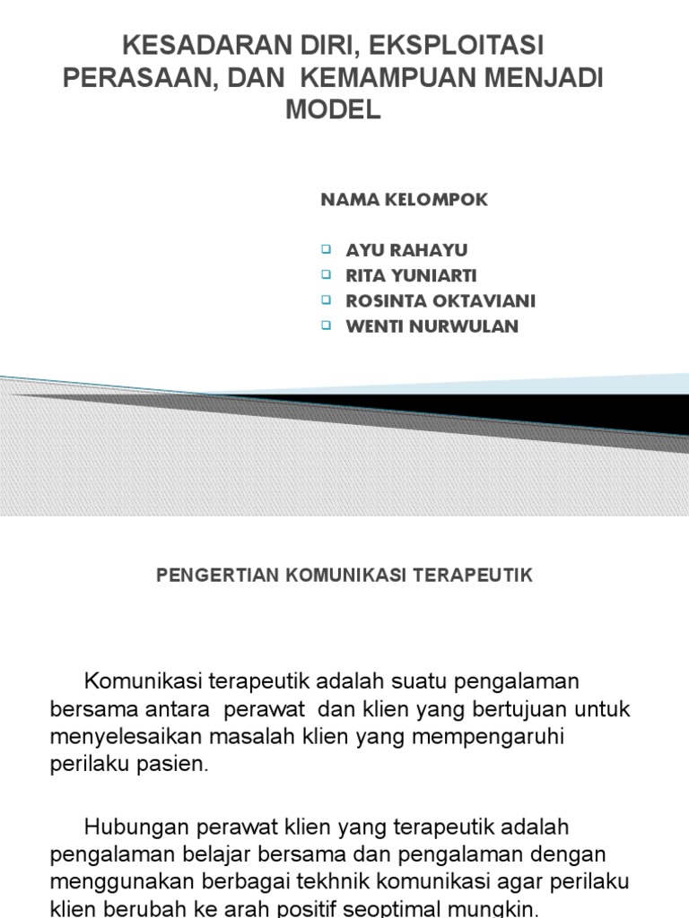 Kesadaran Diri | PDF