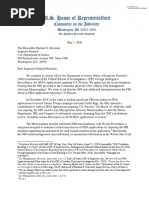 Horowitz Letter To Chuck Grassley - Ig Report | PDF