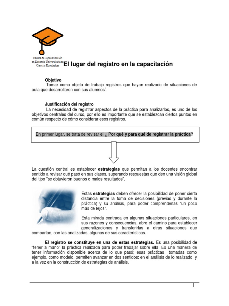 Registro de Clase | PDF | Maestros | Salón de clases
