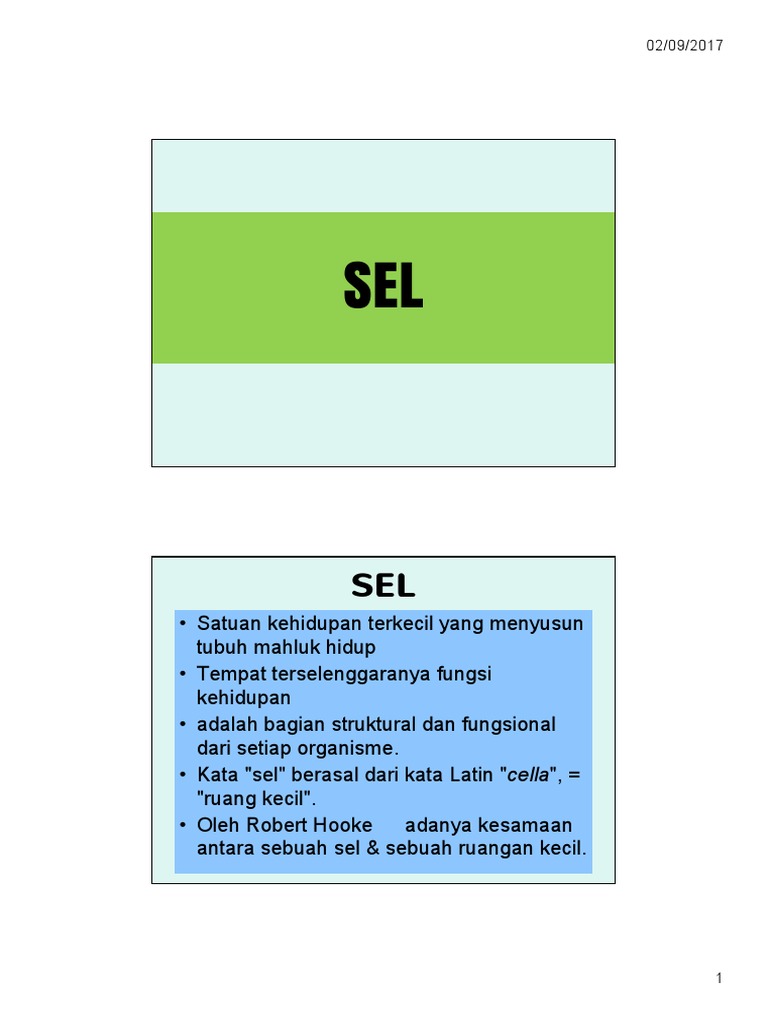 Biologi Sel | PDF | Kesehatan Holistik