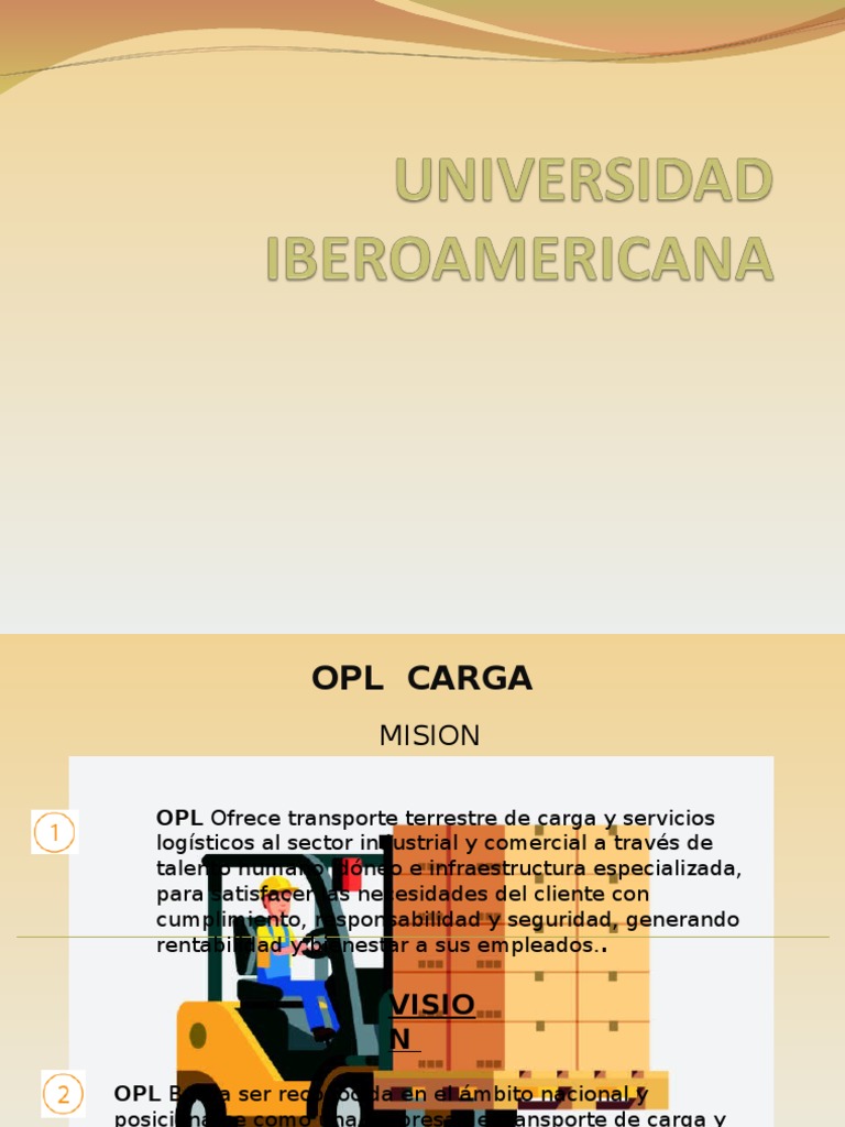 Opl Carga | PDF | Logística | Transporte