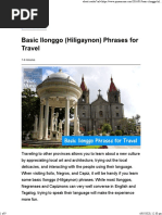 Bicol Language Basics and Phrases | PDF | Languages Of Southeast Asia ...