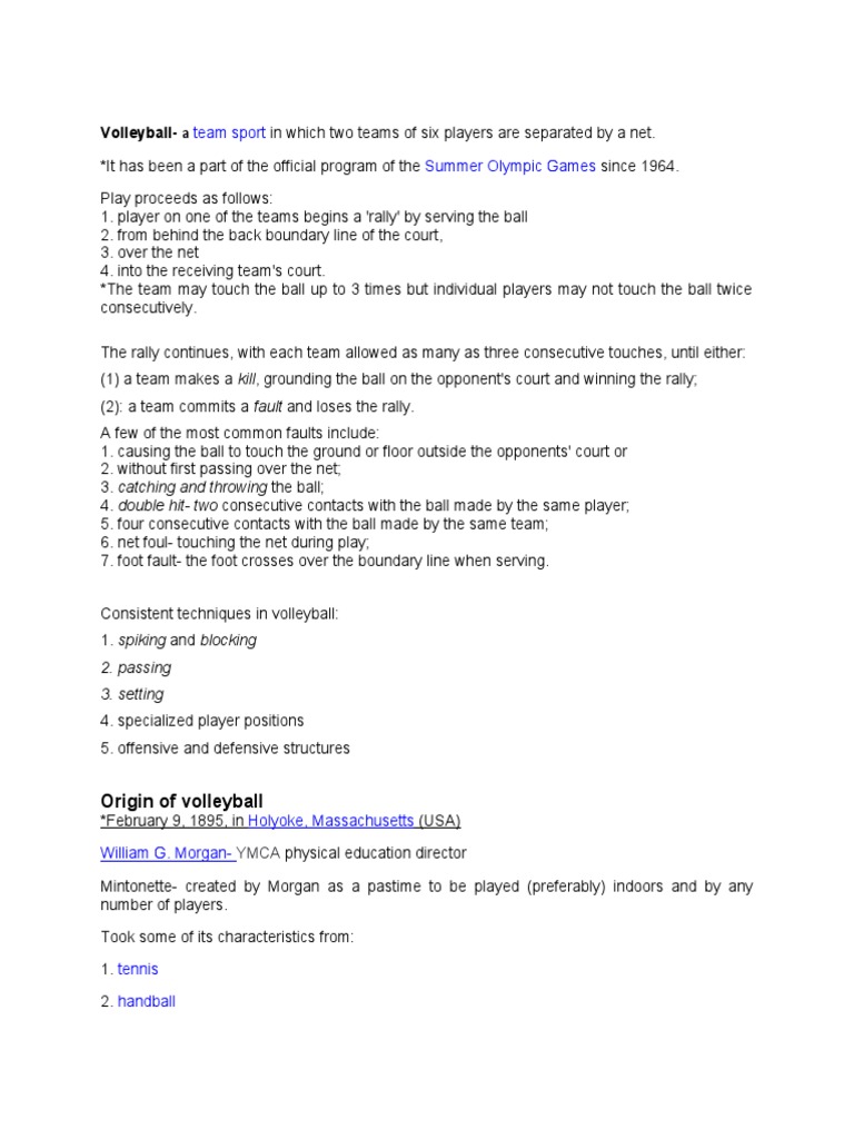 Reviewer Pe | PDF | Volleyball | Ball Games