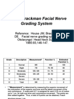House-Brackman Scale (Facial Nerve Palsy) : Grade I | PDF
