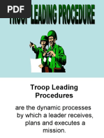 8 Steps of Army Troop Leading Procedures | PDF | Military ...