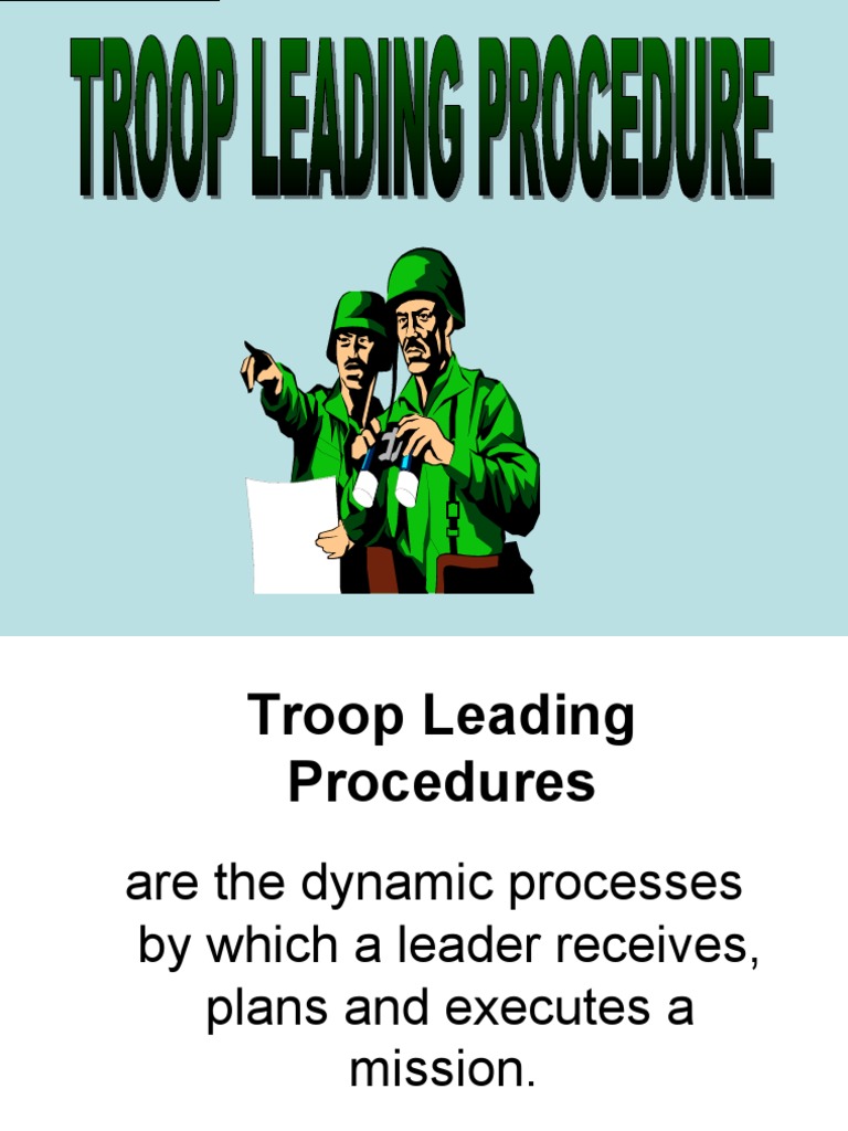 Receive Mission 2. Issue The Warning Order: 3. Make A Tentative Plan ...