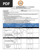 Dafac Form | PDF | Welfare | Social Programs