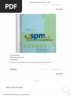 SPM 2 sensory processing measure | PDF | Adolescence | Child Care