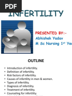 Infertility: Types, Causes, and Management | PDF | Infertility | Surrogacy