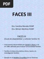 FACES III Escala de Cohesión y Adaptabilidad Familiar | PDF