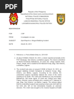 Final Investigation Report | PDF | Crime & Violence | Crime Thriller