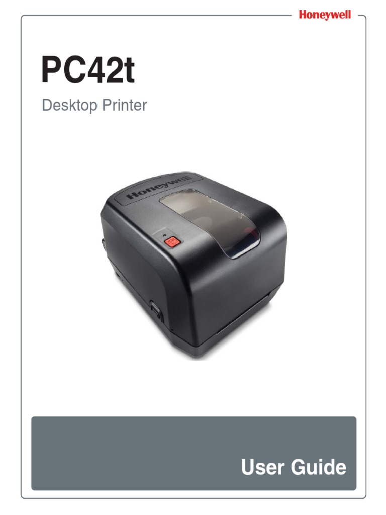 Pc42t User Guide en | PDF | Printer (Computing) | Usb