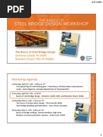 Steel Girder Design Steps Guide | PDF | Bending | Beam (Structure)