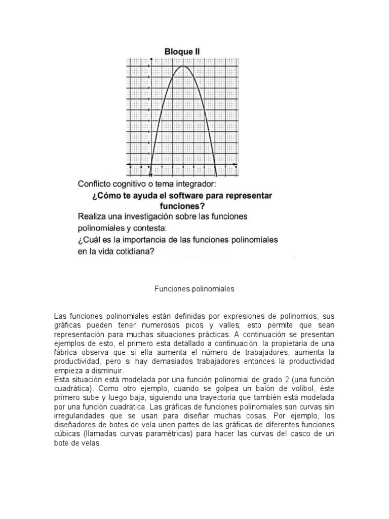 Funciones Polinomiales y Racionales | PDF | Resistencia Eléctrica y ...