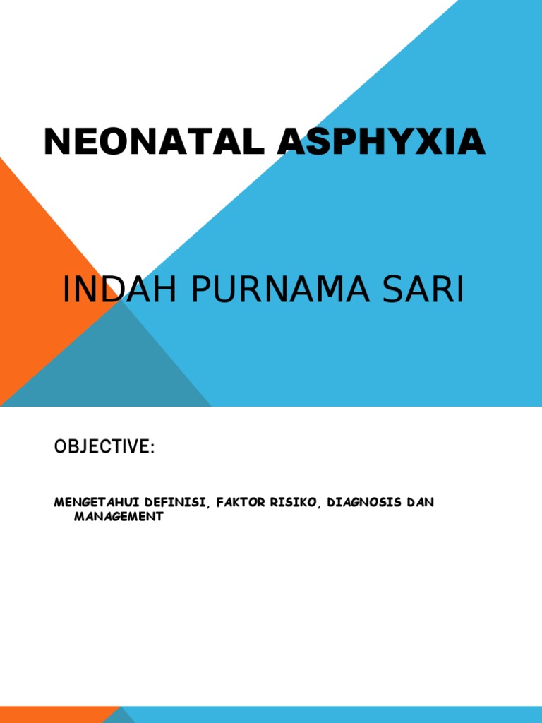 Neonatal Asphyxia | PDF