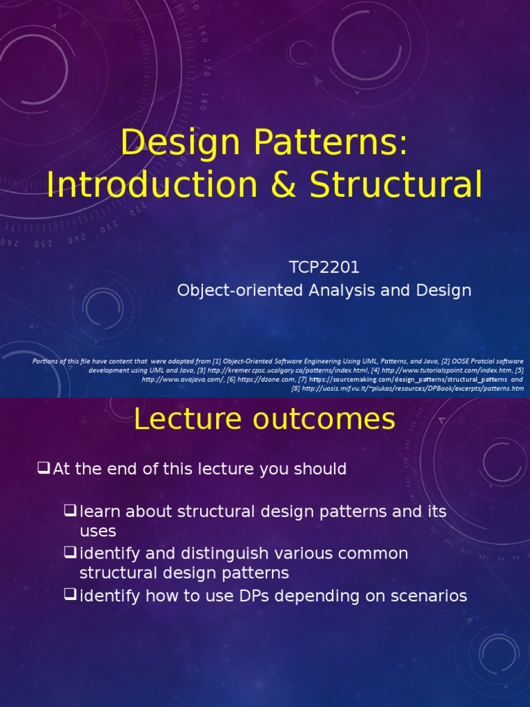 Lec05 DP Intro & Structural | PDF | Class (Computer Programming) | Inheritance (Object Oriented ...