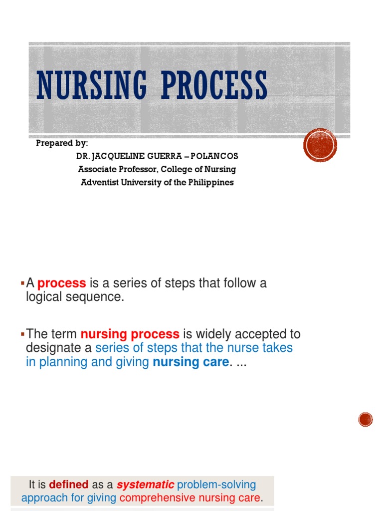 Nursing Process PDF | PDF | Nursing | Breathing