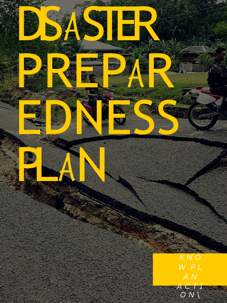 Disaster Preparedness Plan | PDF | Earthquakes | Emergency Management