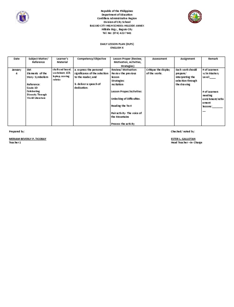 Chalk and Board, Worksheet, LCD, Laptop, Scoring Rubrics | PDF ...