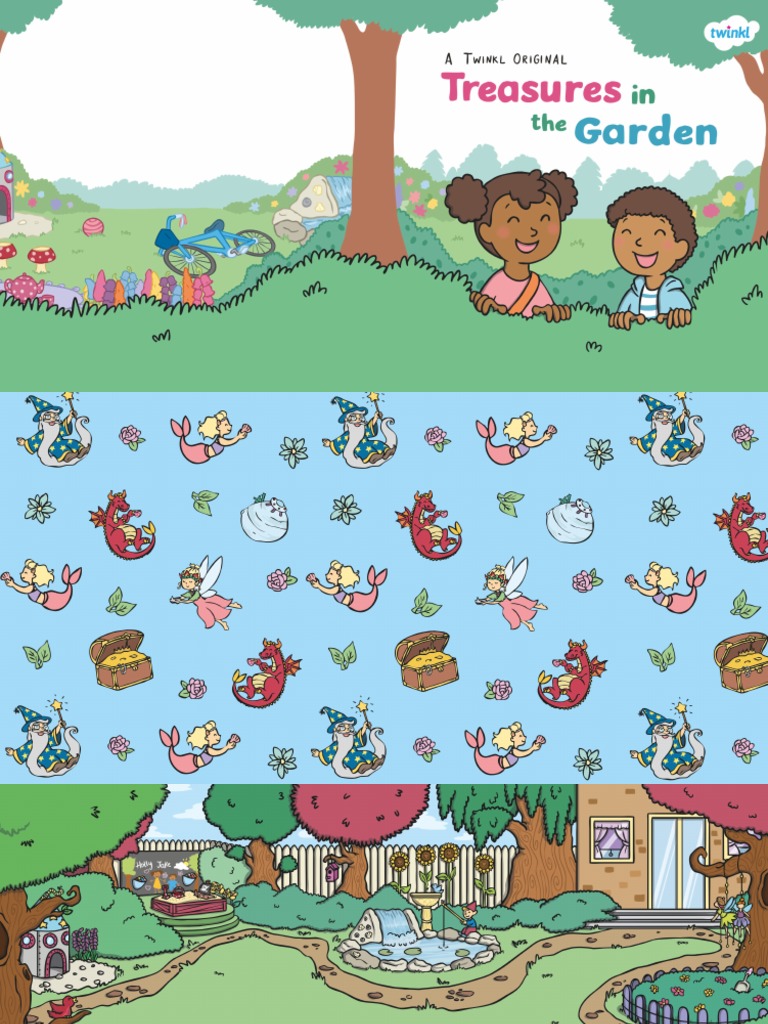T L 53237 Treasures in The Garden Story Powerpoint - Ver - 1 | PDF