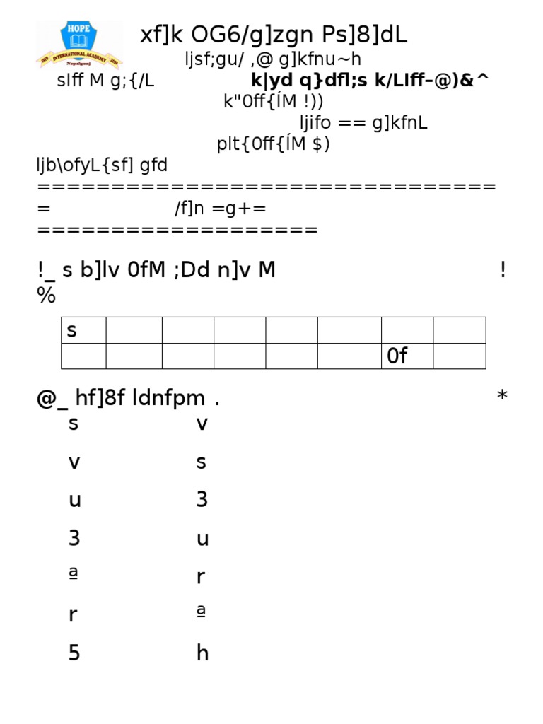 Nepali Worksheets for Nursery Class | PDF | Science & Mathematics