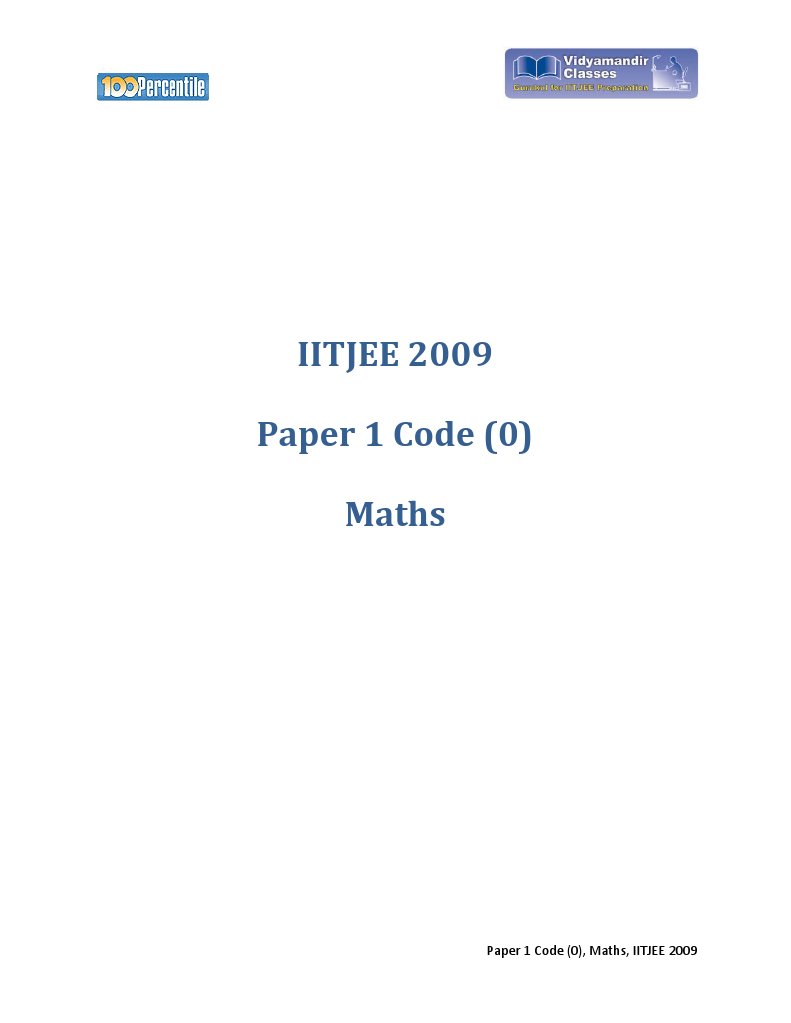 VMC Paper-1 Maths | PDF