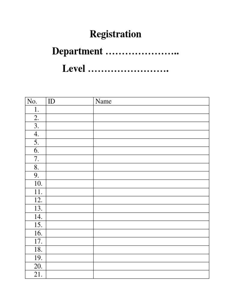 Registration PDF | PDF