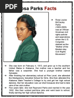 Rosa Parks Biography Quiz Questions | PDF | Rosa Parks | Civil Rights ...