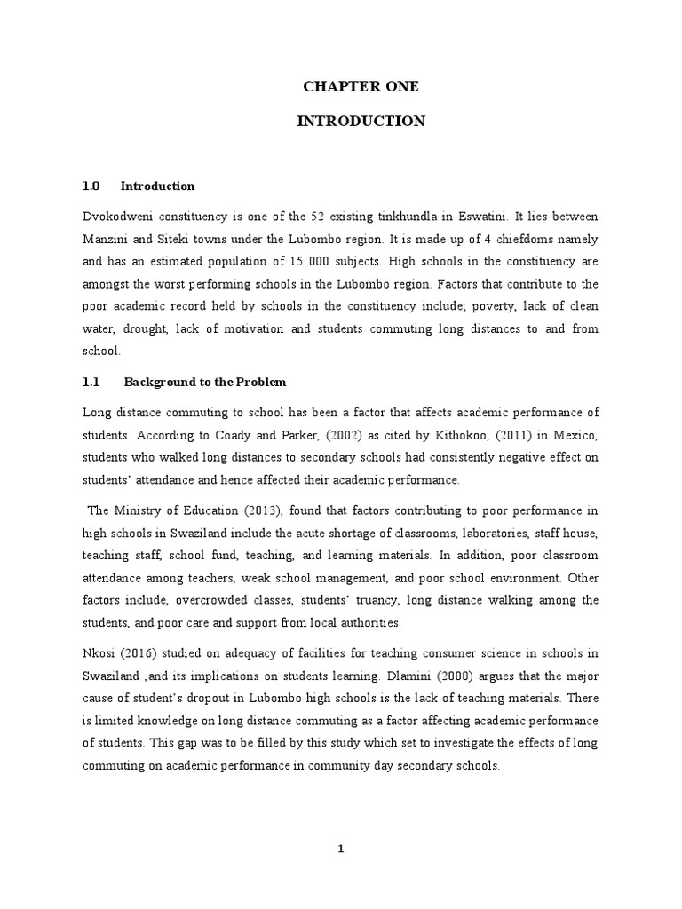 Hlengiwe Project Chapter 1 To 3-1 | PDF | Research Design | Reinforcement