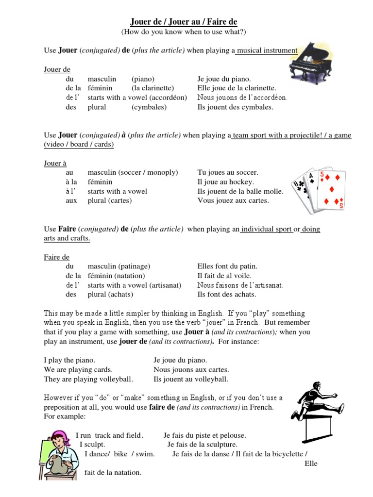Jouer et Faire : Guide des Exercices | PDF | Des sports | Loisirs