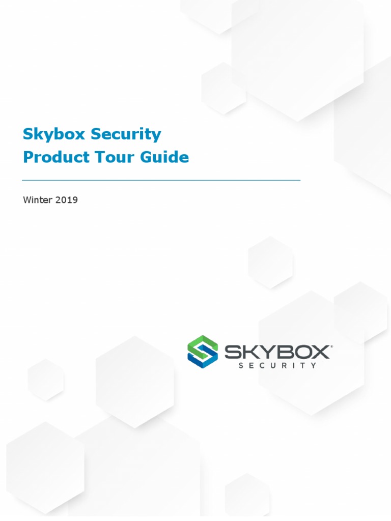 Skybox Security Product Tour Guide | PDF | Vulnerability (Computing ...