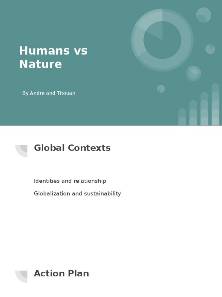 Humans Vs Nature | PDF