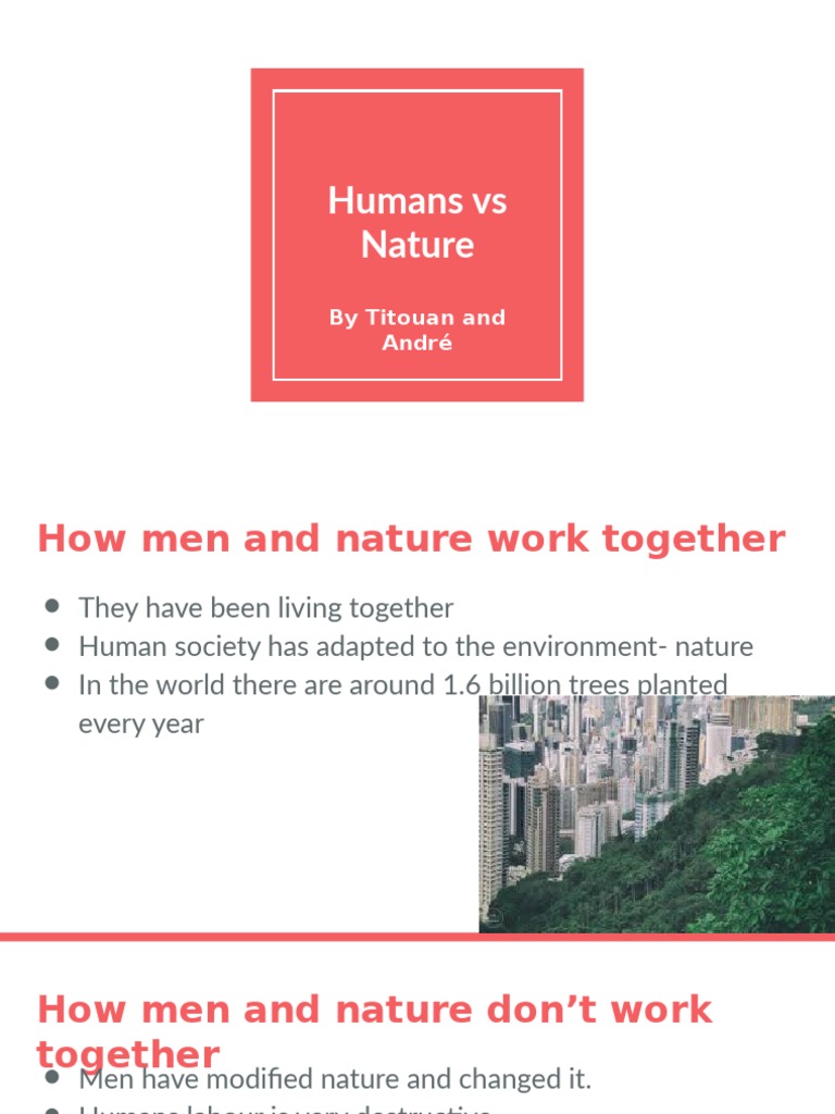 Humans Vs Nature 2 | PDF