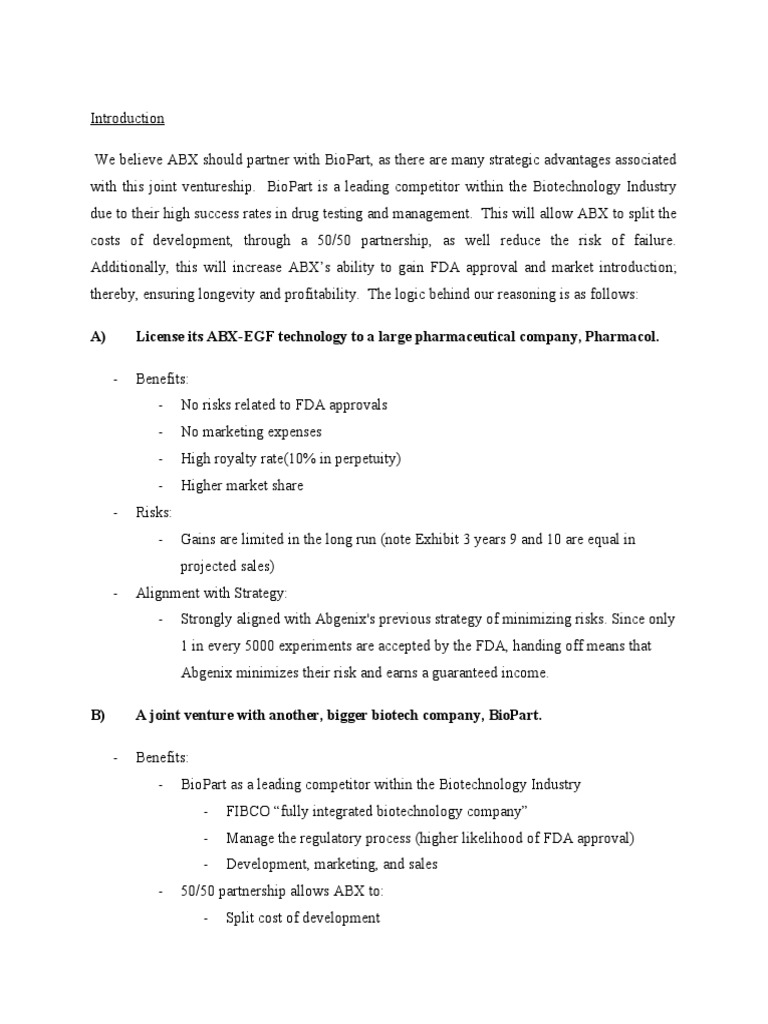 Abgenix & The Xenomouse | Download Free PDF | Food And Drug ...