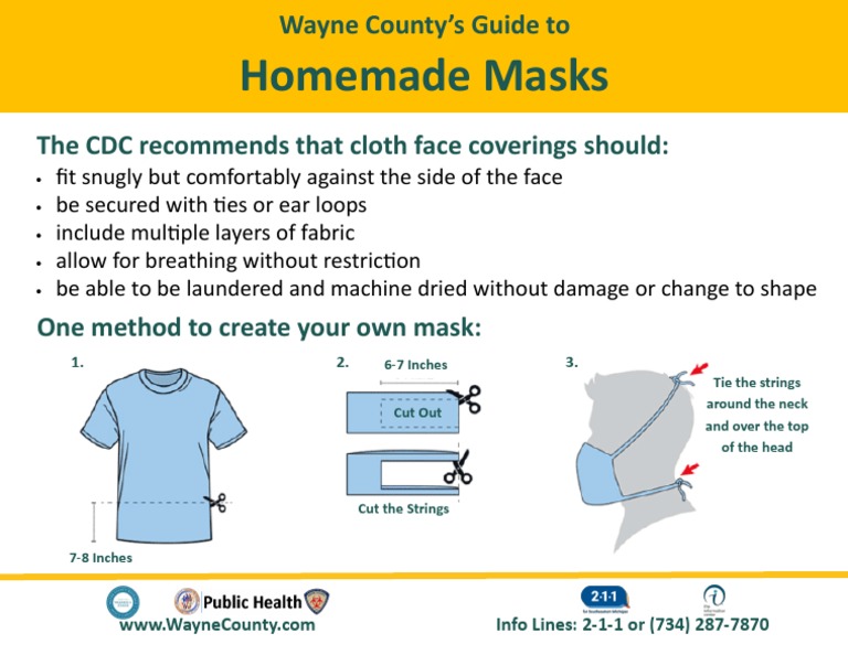 Guide To Homemade Masks | PDF