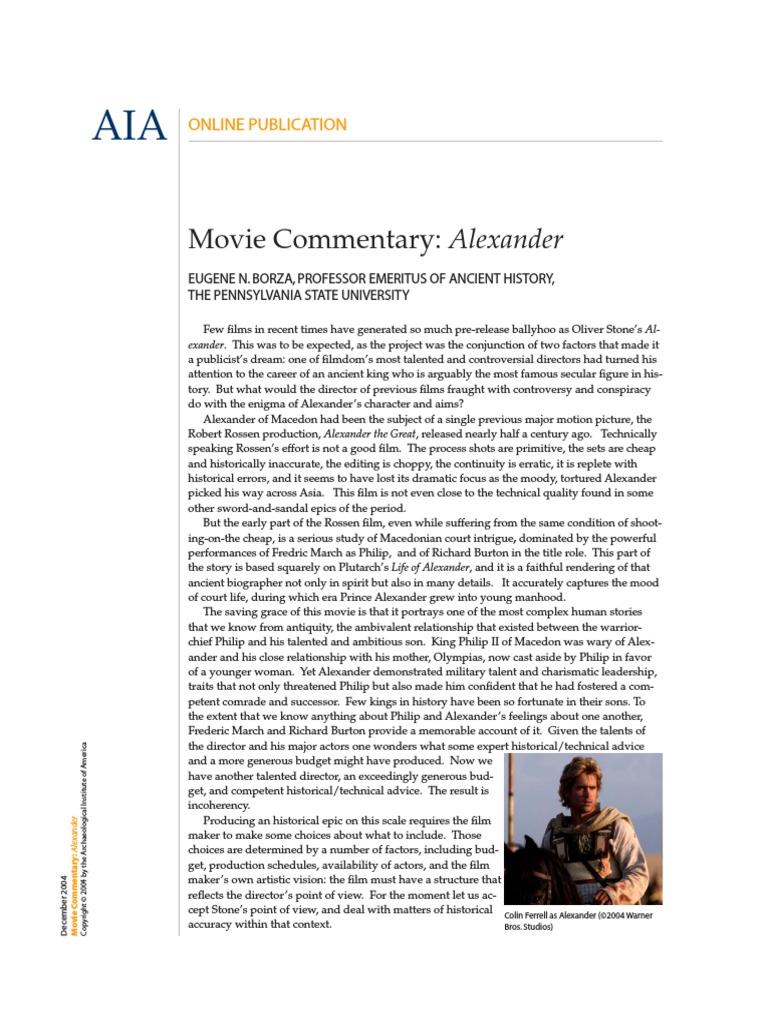 Alexander - Review Borza PDF | PDF | Alexander The Great | Macedonia ...