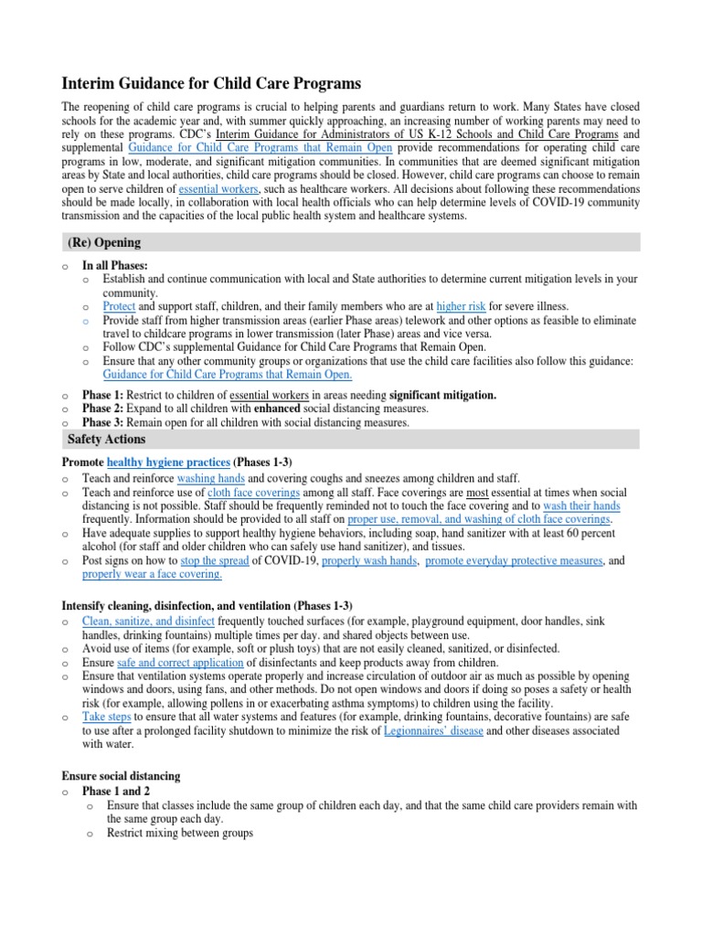 CDC Business Plans | PDF | Hygiene | Emergency Management