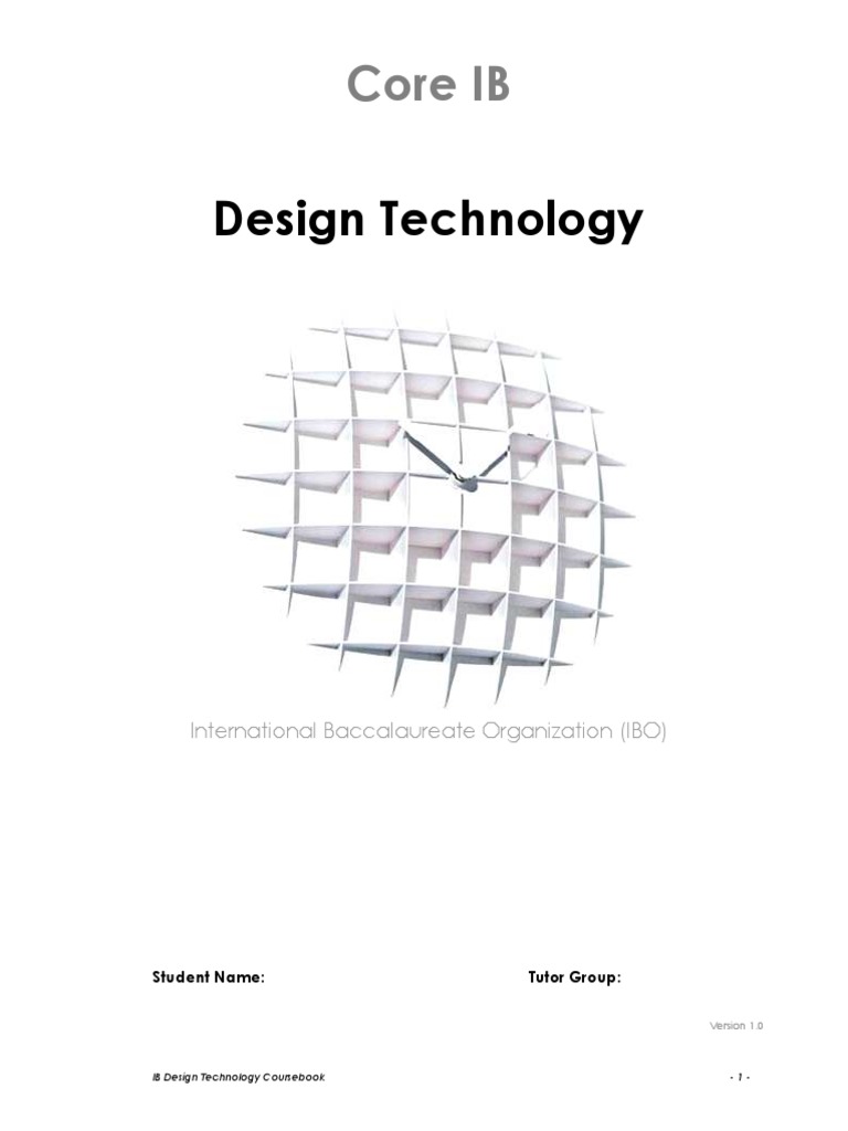 IB+Coursebook+Core+v1 0 PDF | PDF | Design | Dependent And Independent ...