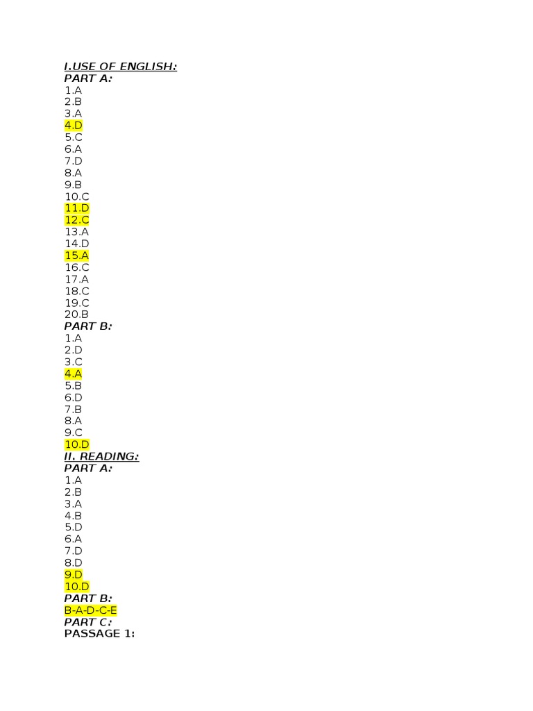 1.a 2.B 3.a 4.D 5.C 6.a 7.D 8.a 9.B 10.C 11.D 12.C 13.a 14.D 15.a 16.C ...