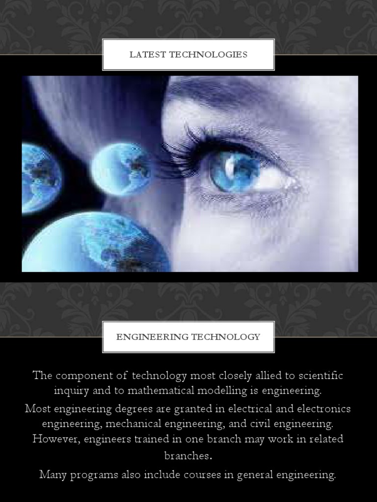 Latest Technologies | PDF