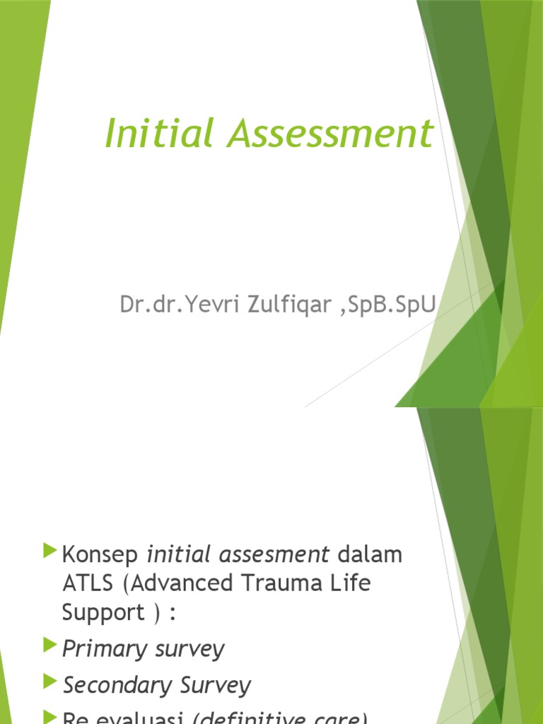 Initial New Assesment, DM BEDAH | PDF | Sains & Matematika