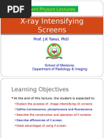 Intensifying Screen | PDF | X Ray | Chemistry