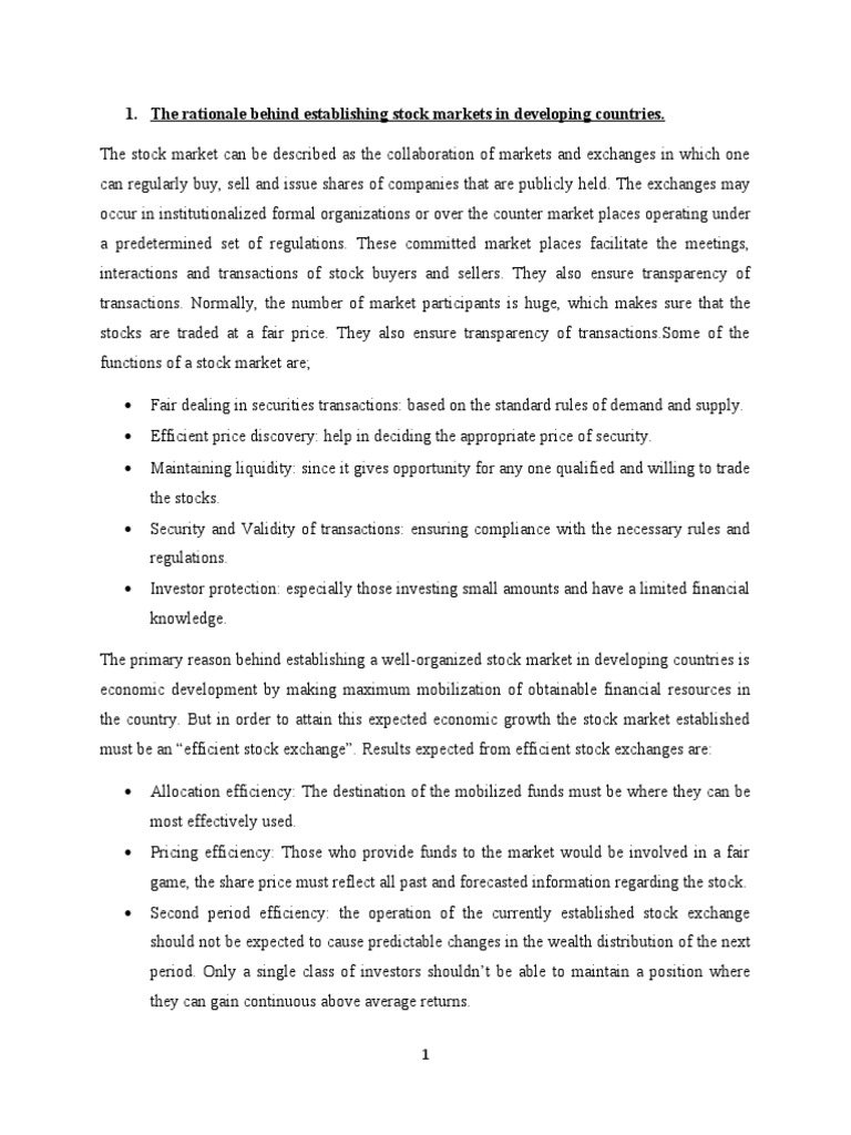 Investment Assignment | PDF | Stock Market | Stocks