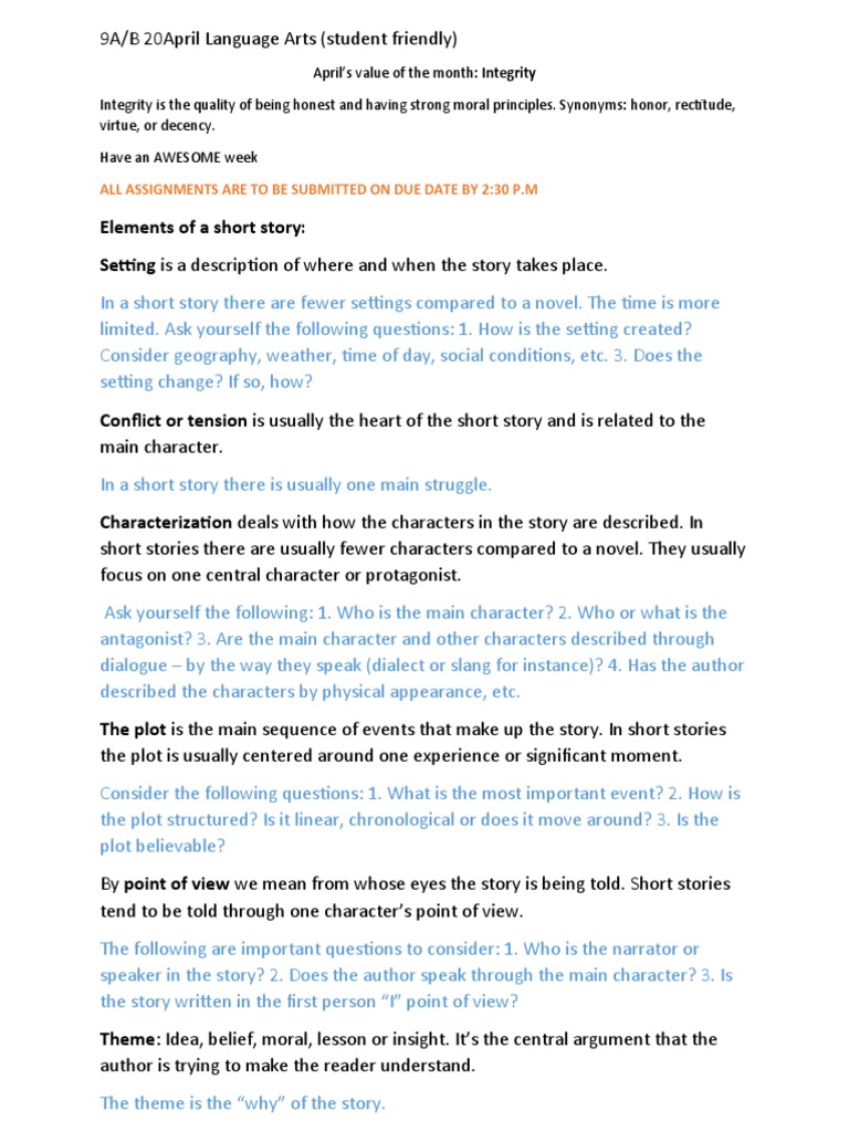 All Assignments Are To Be Submitted On Due Date by 2:30 P.M | PDF | Adverb | Verb