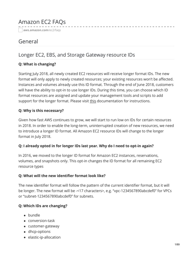 Amazon EC2 FAQs | PDF | Graphics Processing Unit | Supercomputer