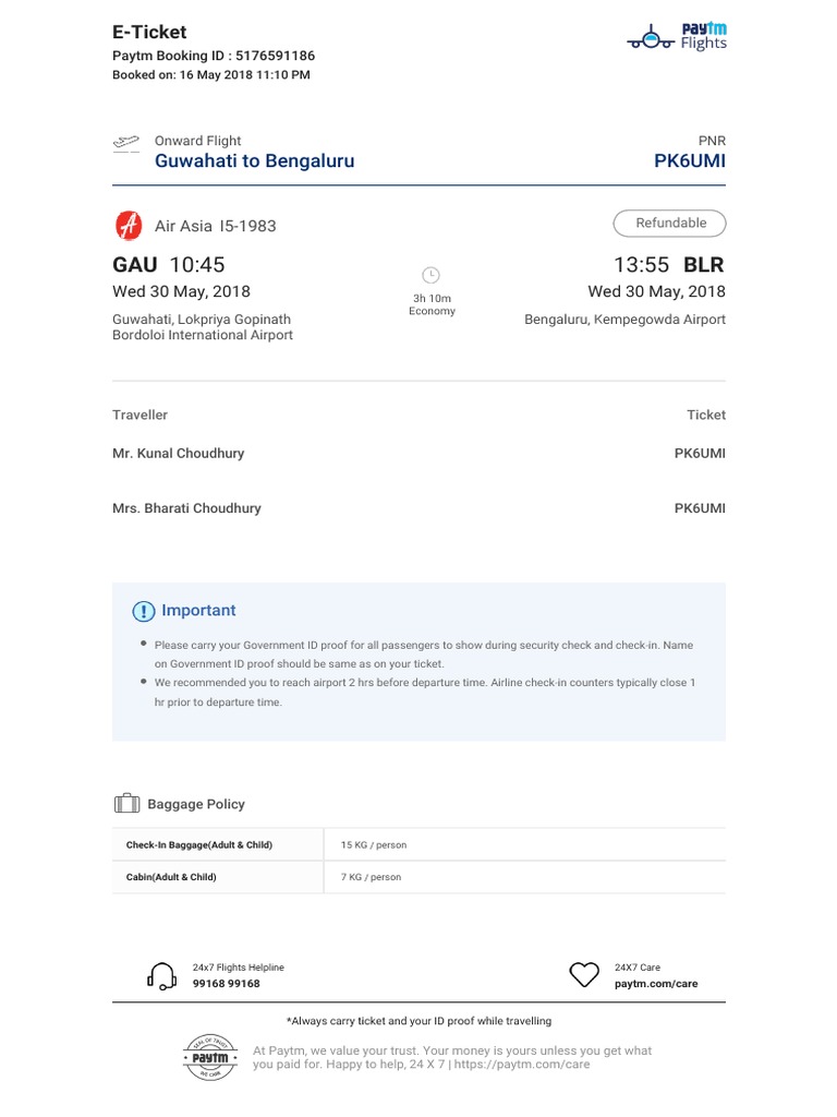 Ticket 3808314666 | PDF | Fare | Fee