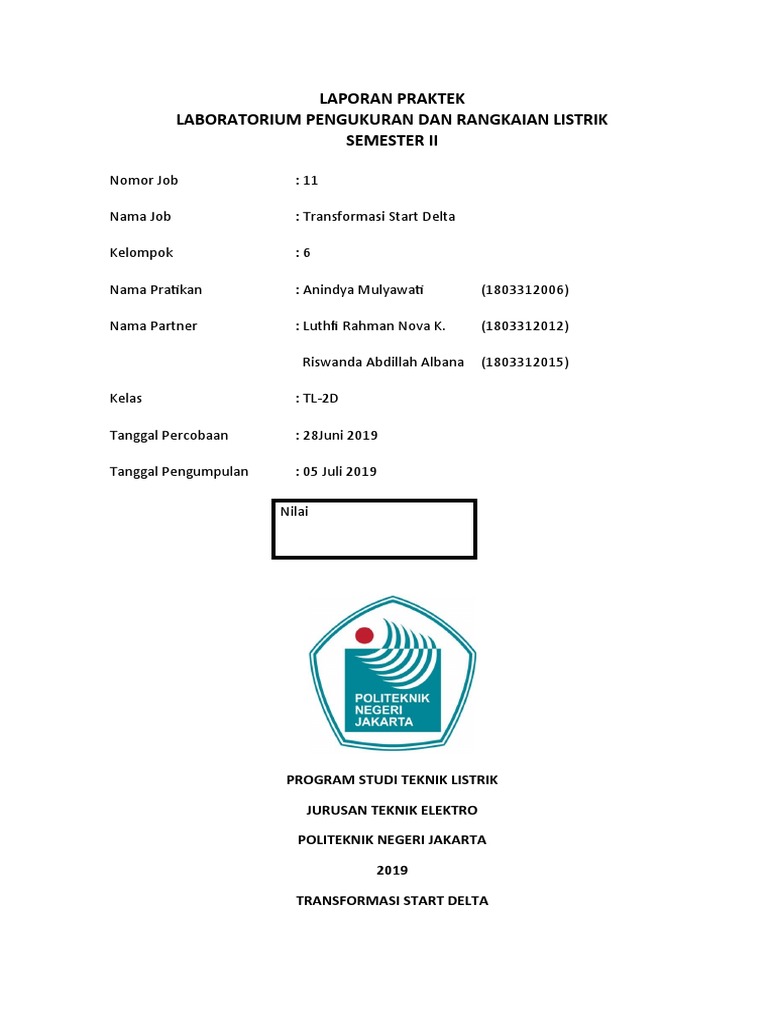 Transformasi Start Delta | PDF